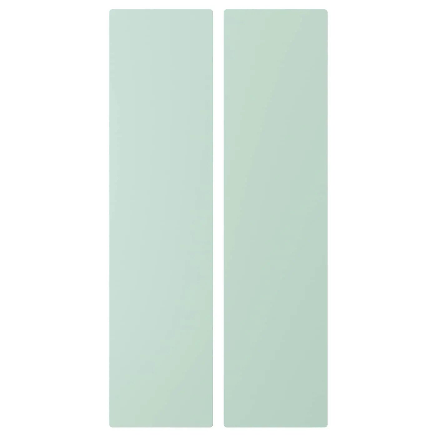 Дверь SMÅSTAD, светло-зеленая, 30x120 см