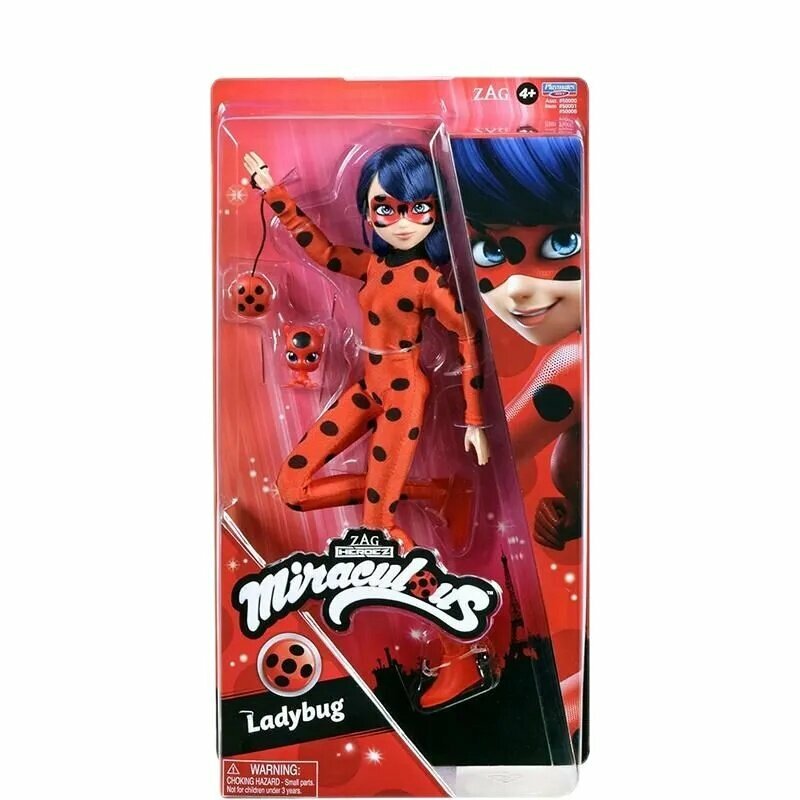 Кукла Playmates toys Tales of Ladybug and Cat Black 50001 Doll and Accessories(Оригинал)