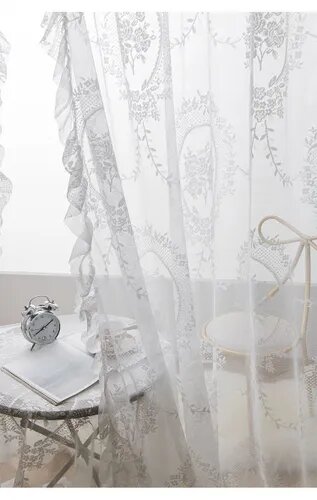 IKEA Тюль 140x260 см белый