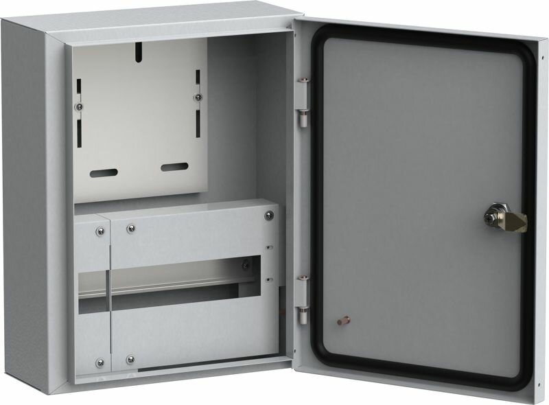 Корпус ЩУРн-1/12 TITAN 395х310х165мм IP54 без окна метал. IEK MKM22-N-12-54-Z