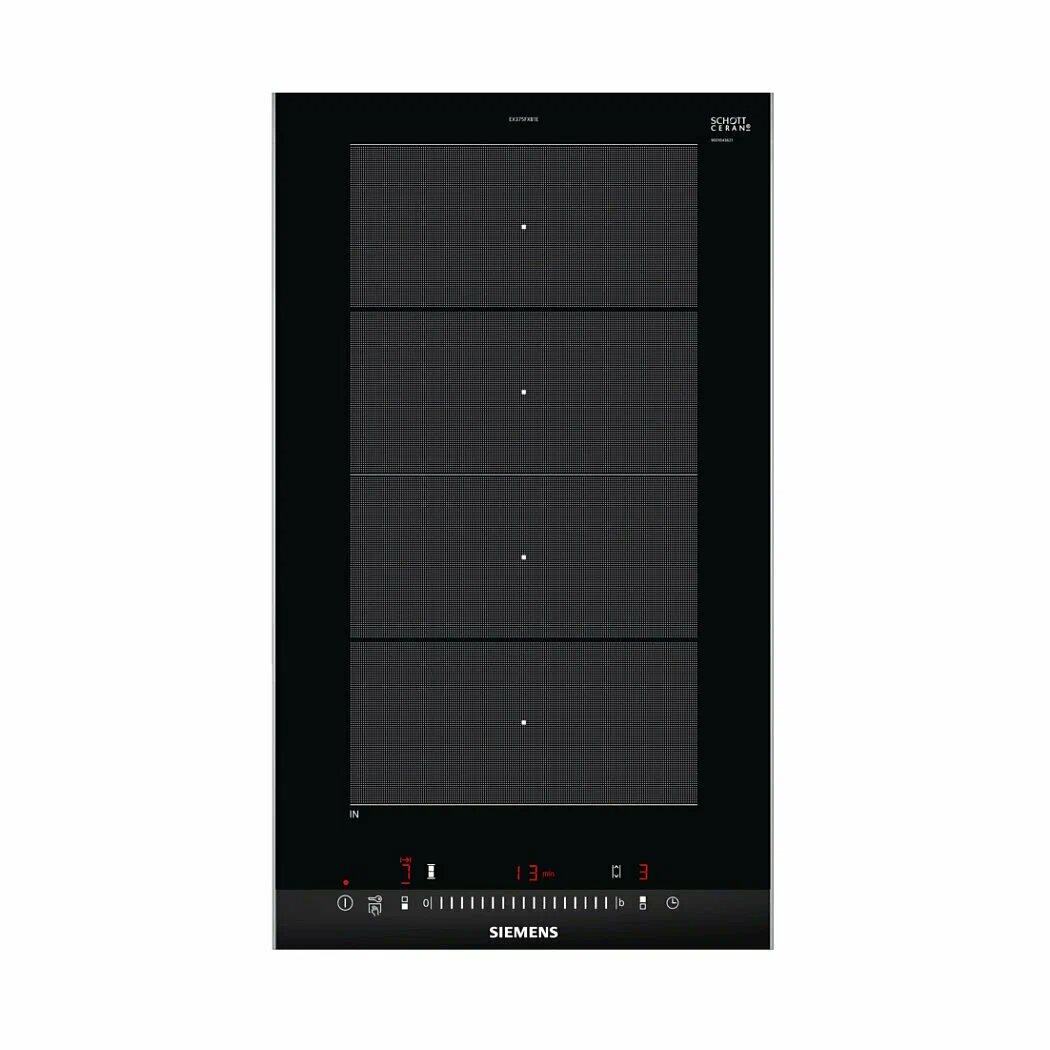 Встраиваемая варочная поверхность Siemens EX375FXB1E 3700 Вт, индукционная