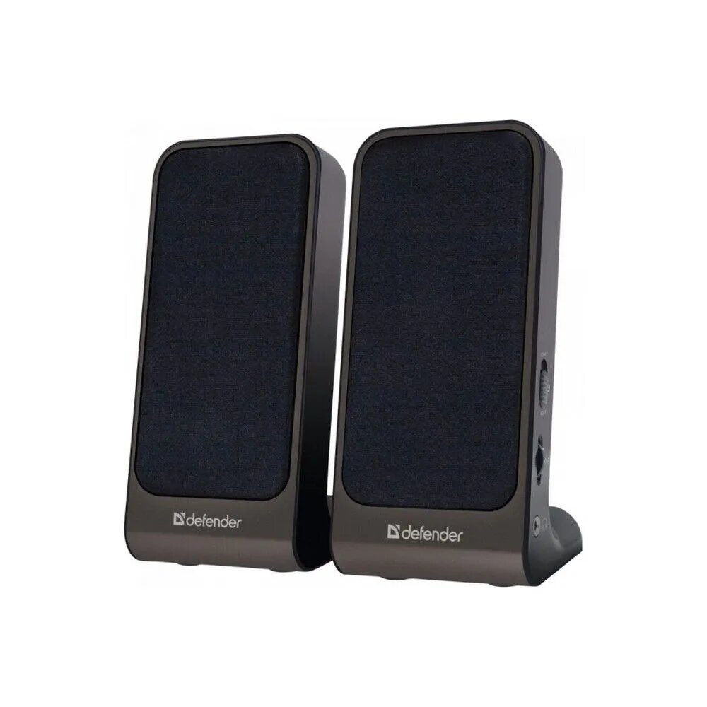 Акустическая система 2.0 Defender SPK-225 black (6Вт, питание от USB) (65220)