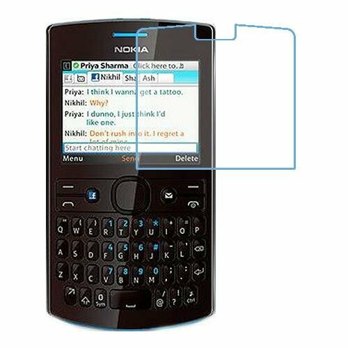 Скрин Мобайл защитный экран для Nokia Asha 205 из нано стекло 9H