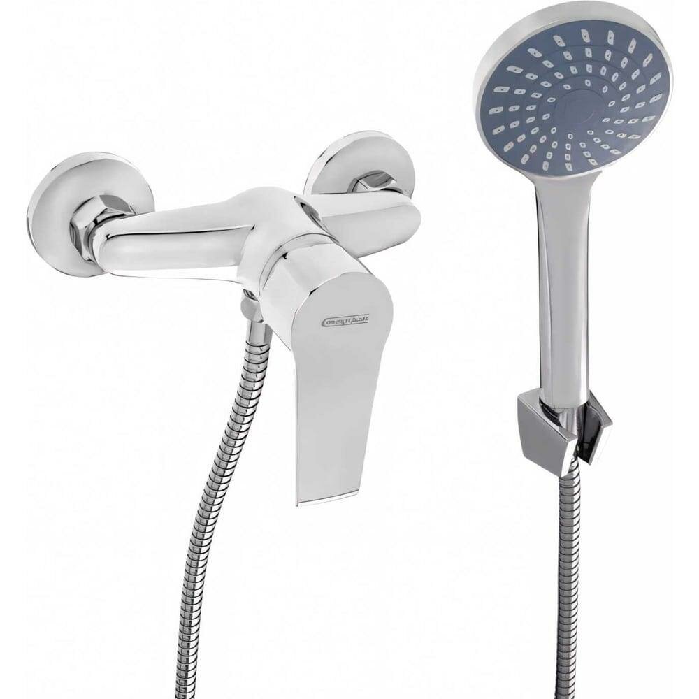 Смеситель для душа СоюзКран с душевым набором, керамический картридж 40 мм, хром, цинк SК04-N112 567-106