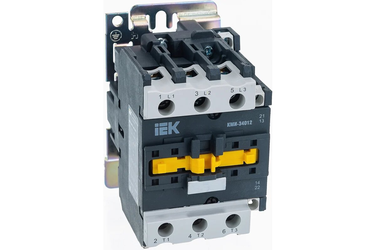 Контактор IEK КМИ-34012, 40А, 220В, ИЭК KKM31-040-230-11