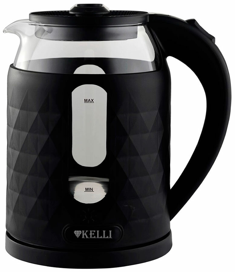 Чайник электрический Kelli KL-1805, черный