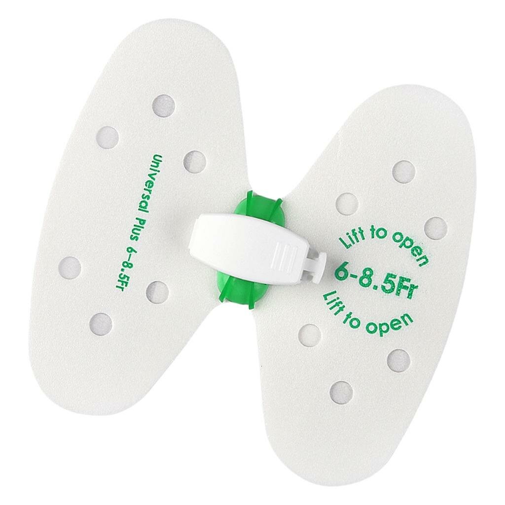 Держатель катетера «Бабочка» с дышащей адгезивной лентой, Маленькая зеленая пряжка