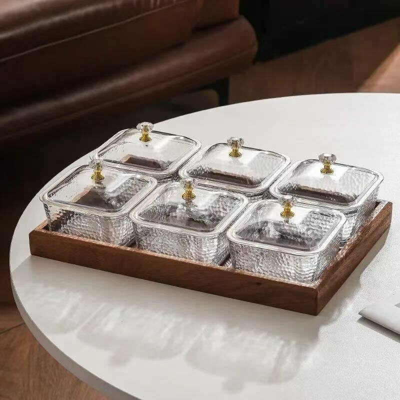 Акриловая тарелка для фруктов, гостиная, высококачественная тарелка для сухофруктов, высококачественная тарелка для закусок и орехов, хранение десертов