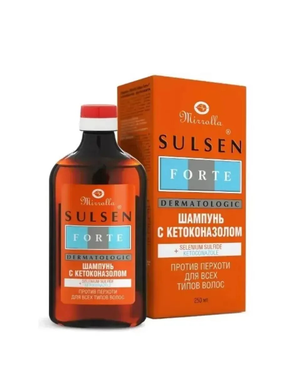 Мирролла Шампунь против перхоти с кетоконазолом 250мл