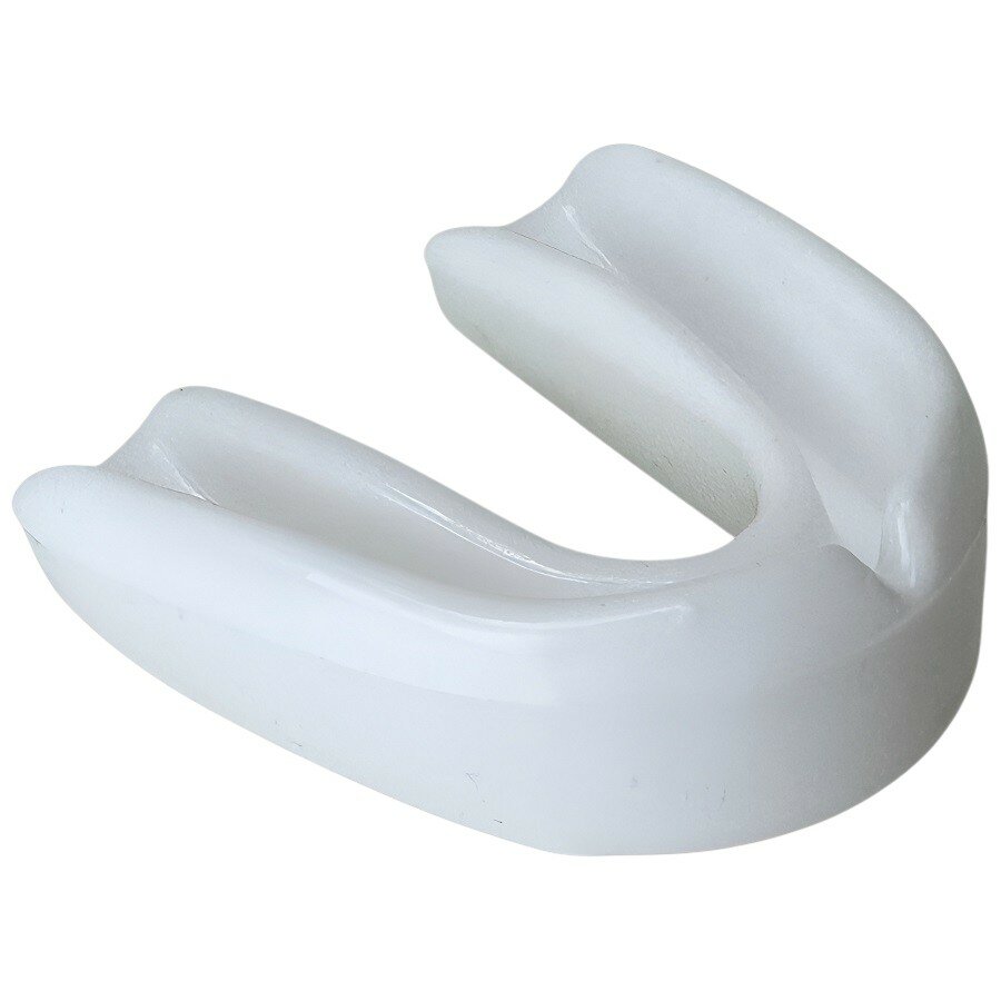 Капа боксерская LEADERS белая