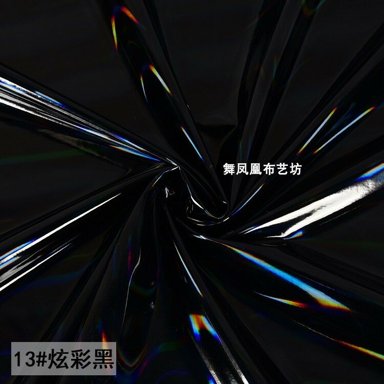 Однотонная супер глянцевая растягивающаяся зеркальная кожа, мягкая деликатная искусственная кожа, антибликовая водонепроницаемая PU ткань