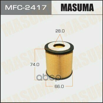 Фильтр Масляный Ford Mondeo Iii, Iv 1.8-2.3 00-14; Mazda 6 (Gg, Gh) 1.8-2.3 02-12 Masuma Masuma арт. MFC2417