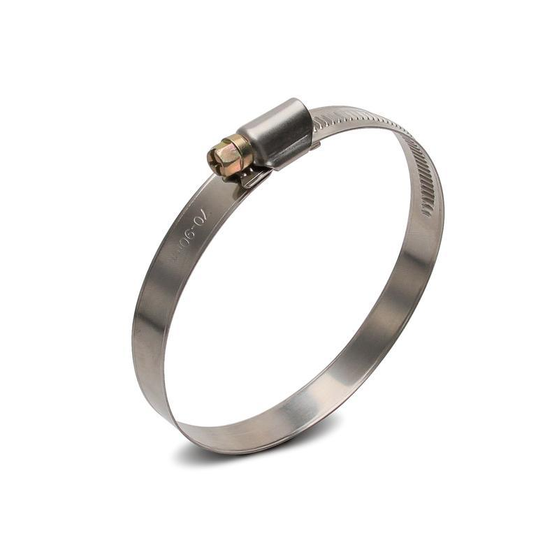 Хомуты червячные из нержавеющей стали Fortisflex PL-12/W2 (d12-20 мм) {69009} (1 шт)