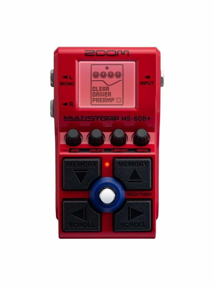 Zoom MS-60B+ Guitar Multi Effect Мультиэффектный процессор