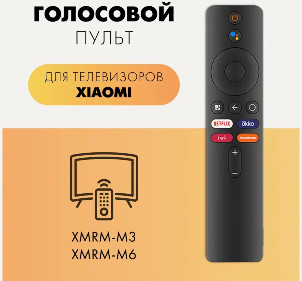 Голосовой пульт для телевизора XIAOMI MI TV P1 50