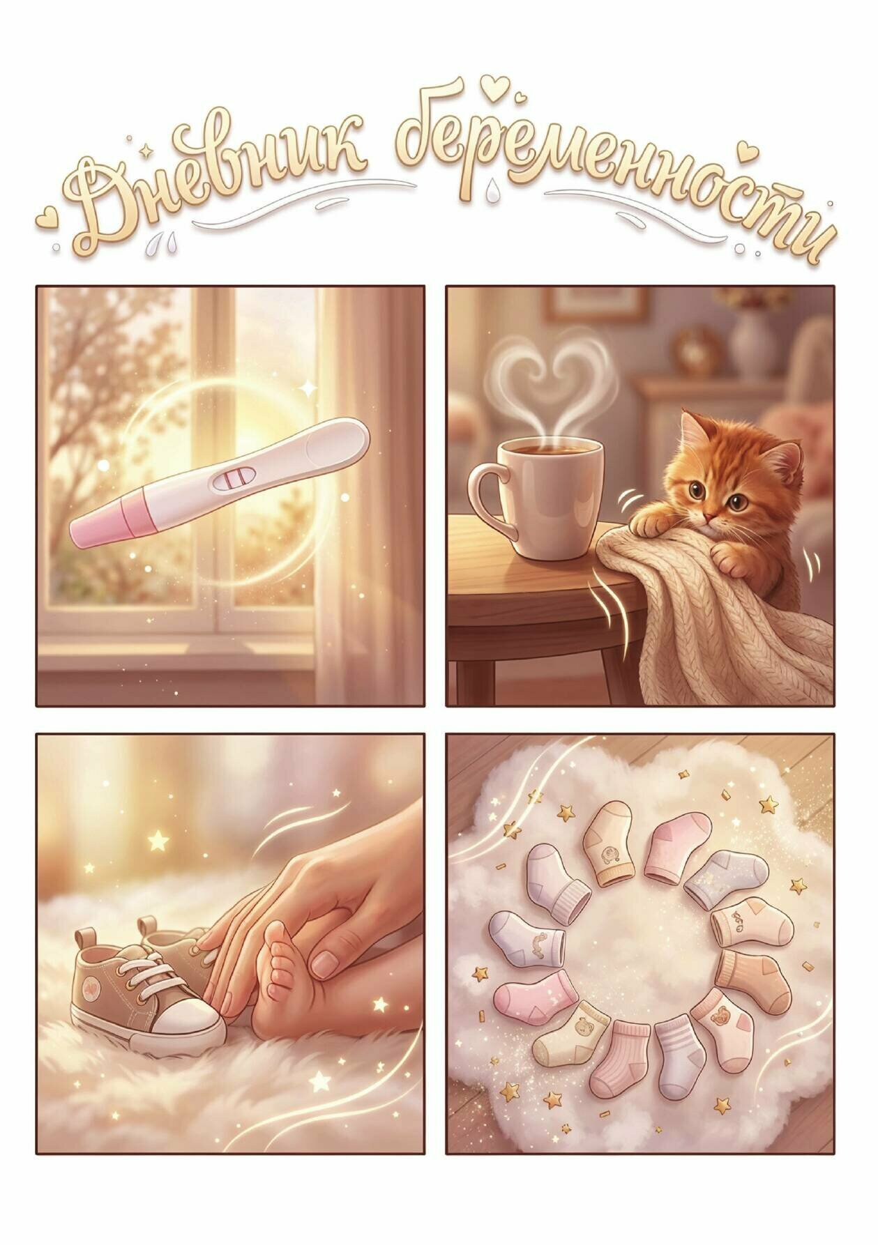 Дневник беременности А5, недатированный, 100 стр с разлиновкой — подарок маме. 100 страниц недатированный А5, разлинованный