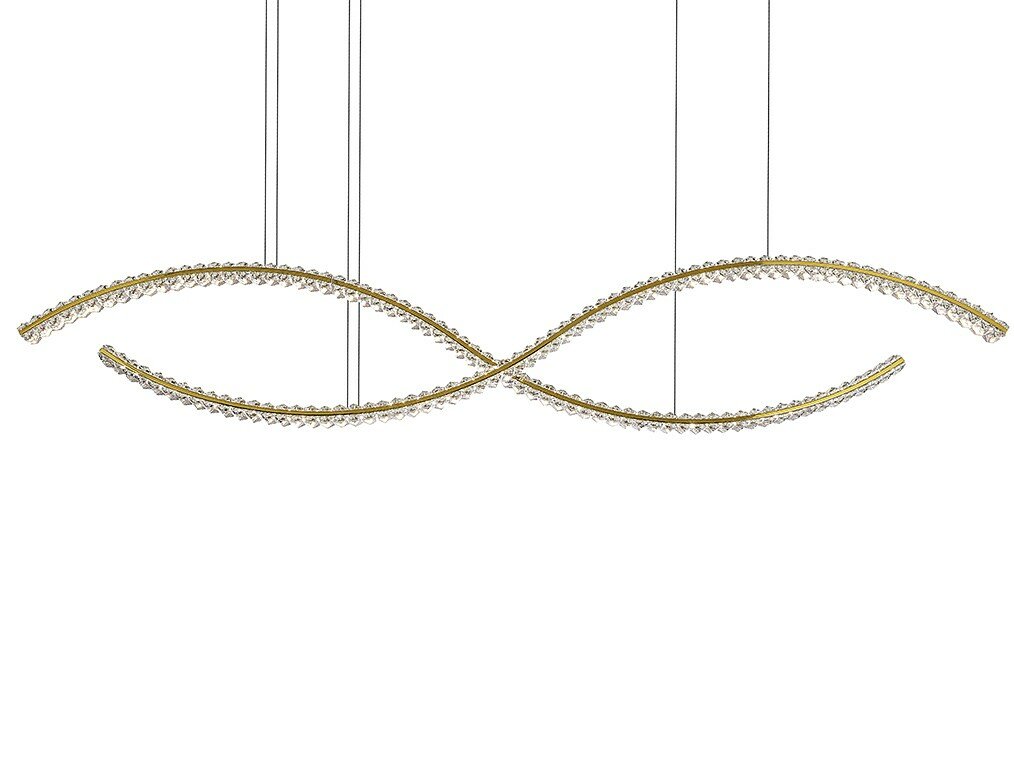 Подвесная люстра Newport CRYSTAL М0071047