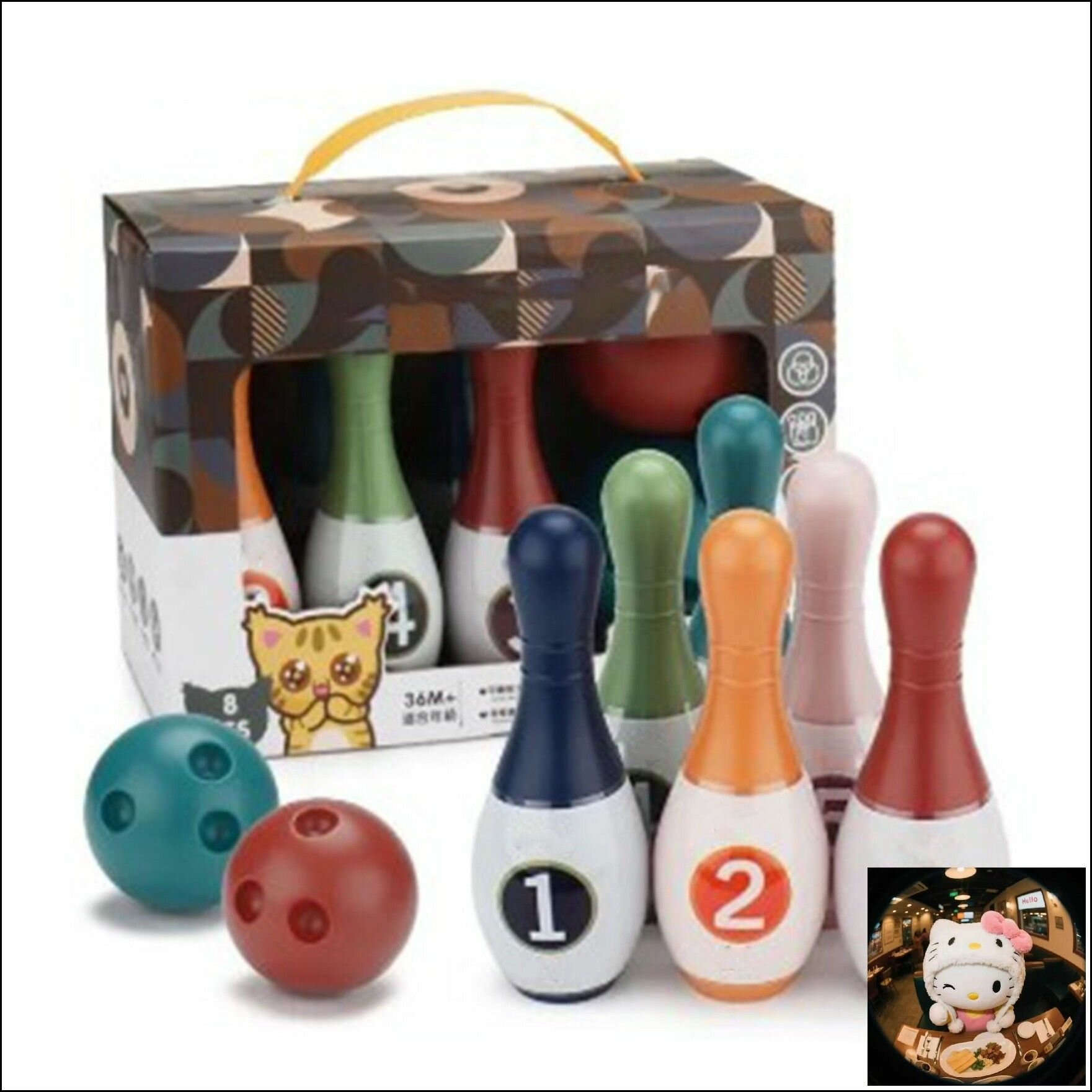 Детский набор для боулинга