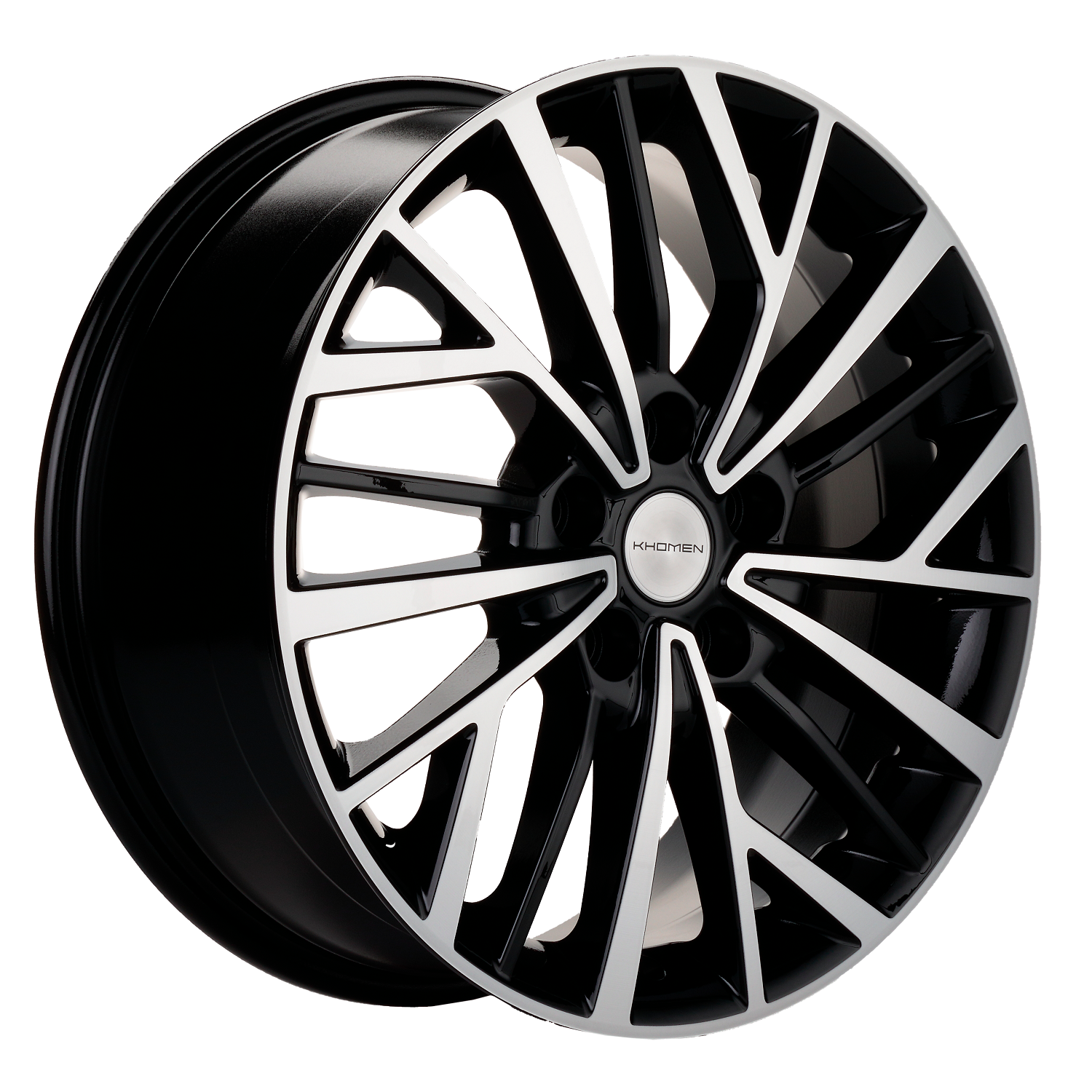 Диски автомобильные Khomen Wheels 1717 HAVAL JOLION 7x17 5x114,3 ET37 66,5 Black-FP