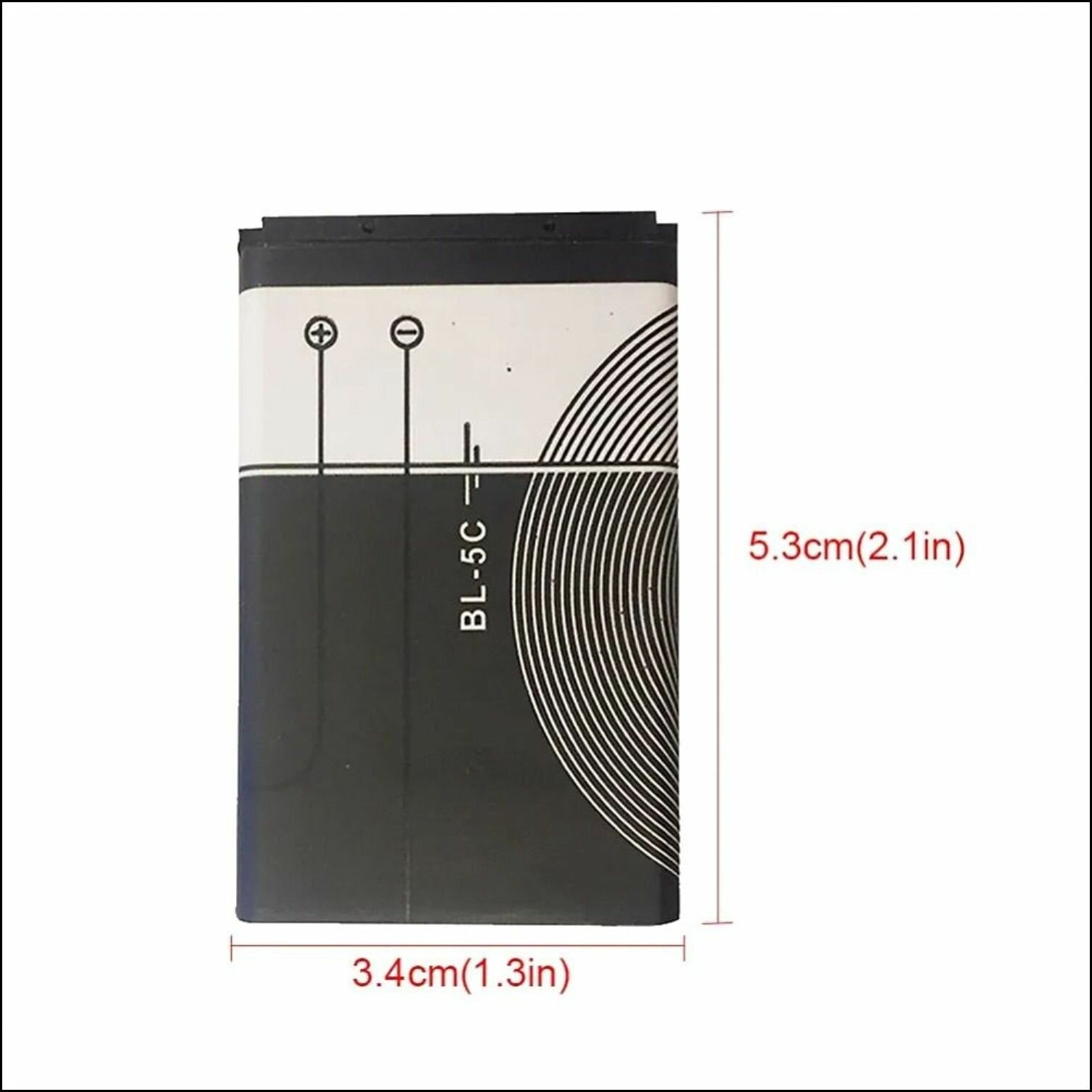 1pcs 3.7V BL5C BL - 5C Литиевый полимер Радиоэлемент Nokia 1110 1200 1208 1280 2600 2700 3100 3110 5130 6230 1600