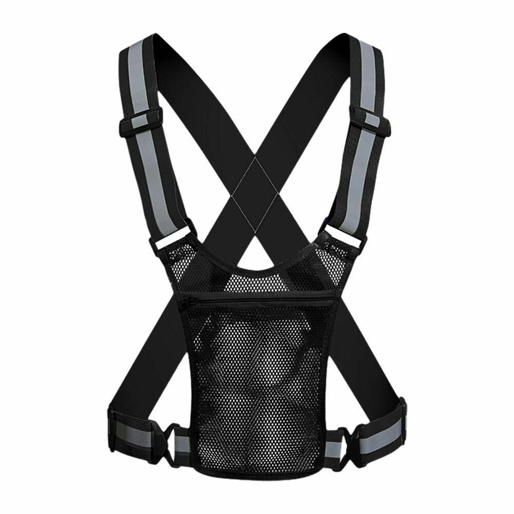 Жилет светоотражающий автомобильный, сигнальный, жилетка, пояс для бега, на одежду, взрослый9