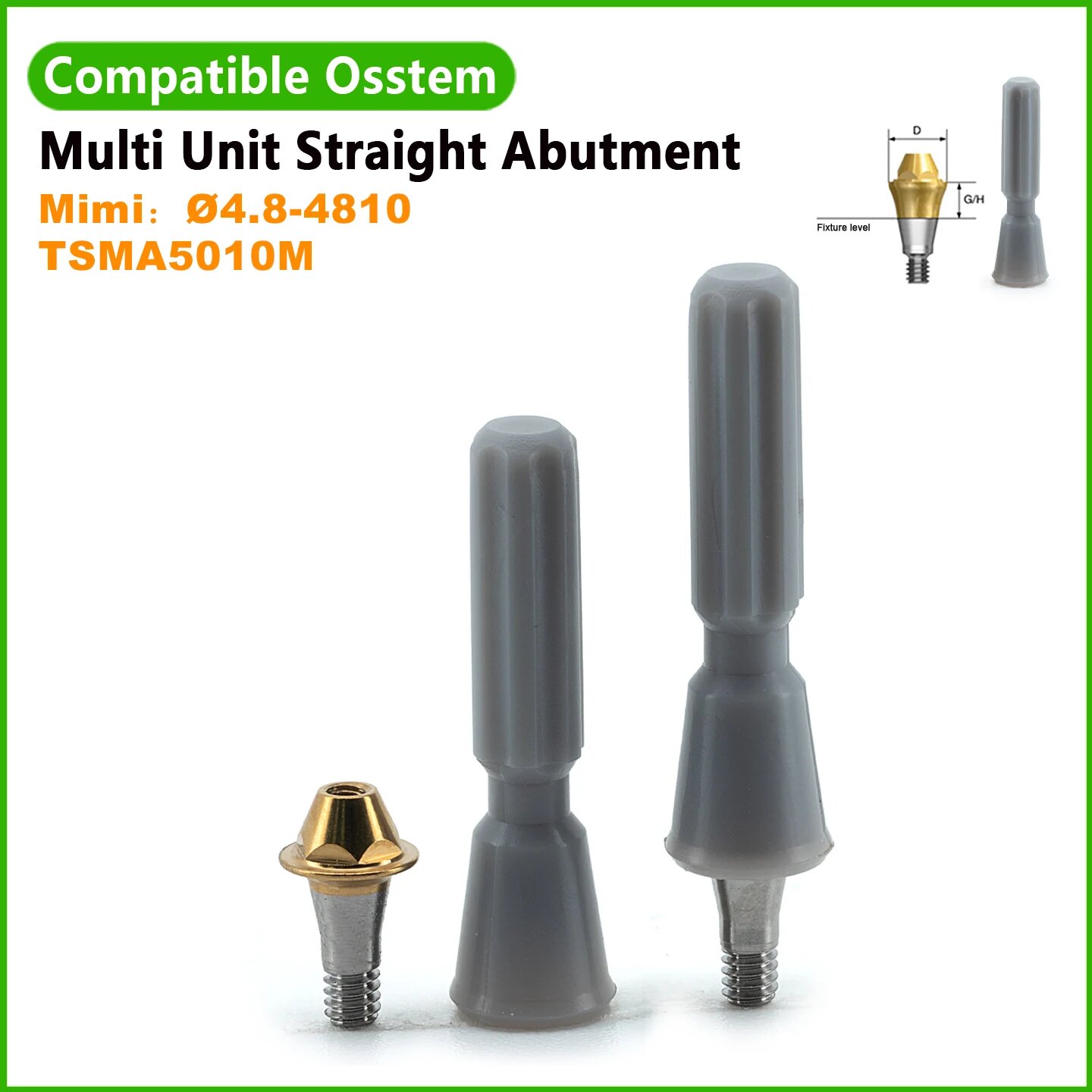 Мультиблок Osstem, титановый сплав, класс 5 TSMA5010