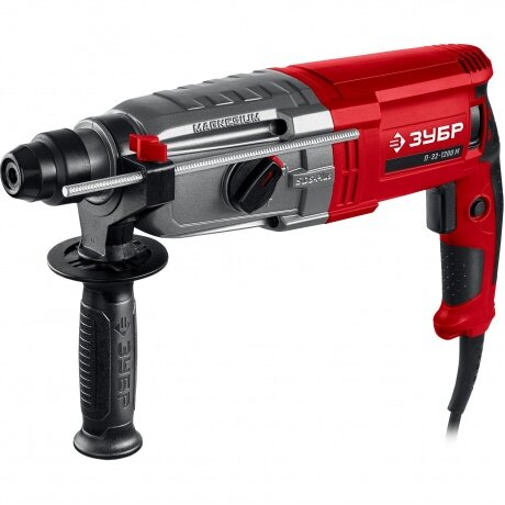 Перфоратор ЗУБР 32 мм, 1200 Вт, SDS Plus, мет. корпус (П-32-1200 М)