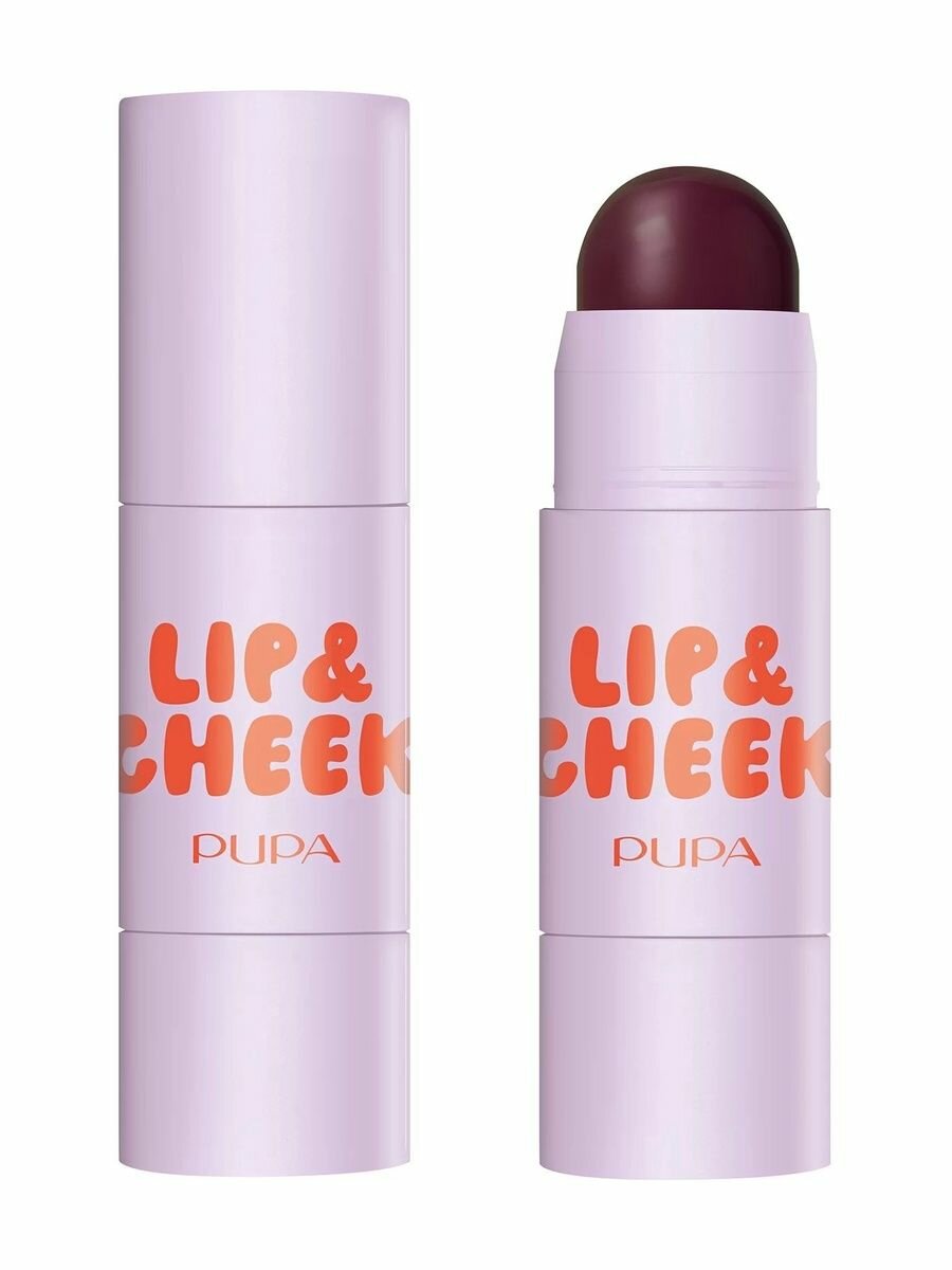 PUPA Бальзам для щек и губ Lip&Cheek в стике, 4 г, 003