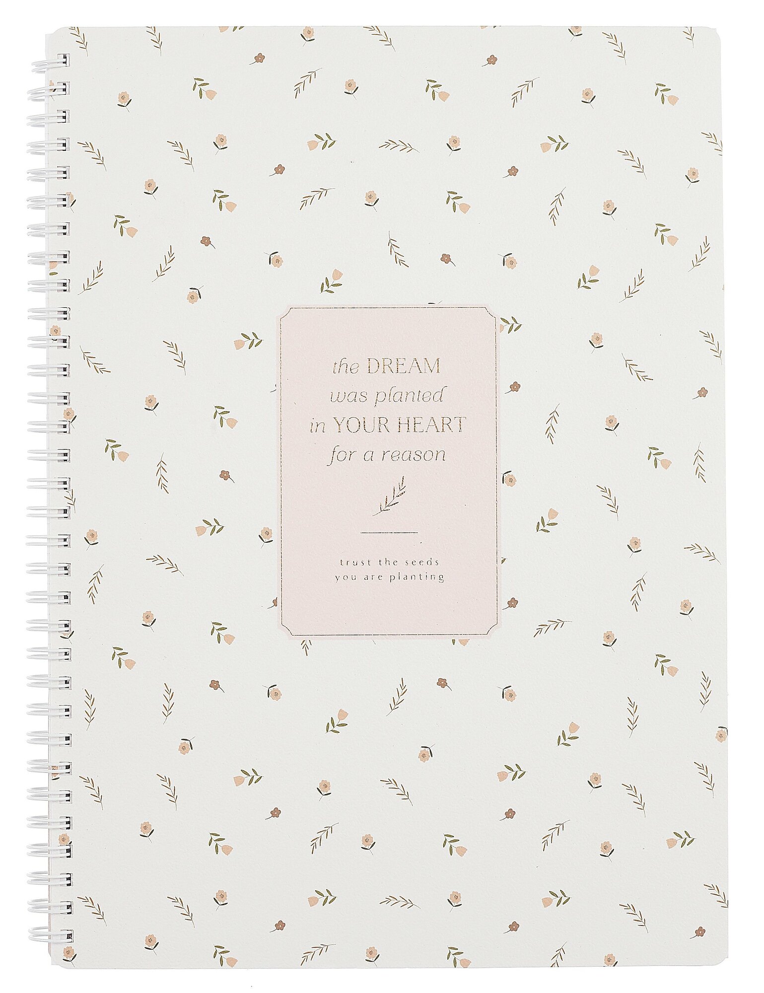 Тетрадь «April», А4, 96 листов в клетку, белый, спираль