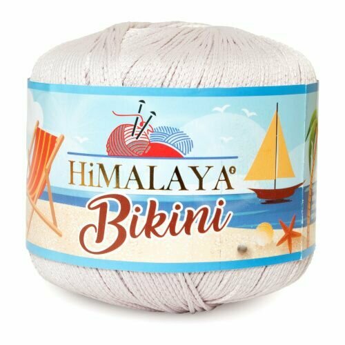 Пряжа Himalaya Bikini 80621 (2 мотка по 50г/165м) вешенки