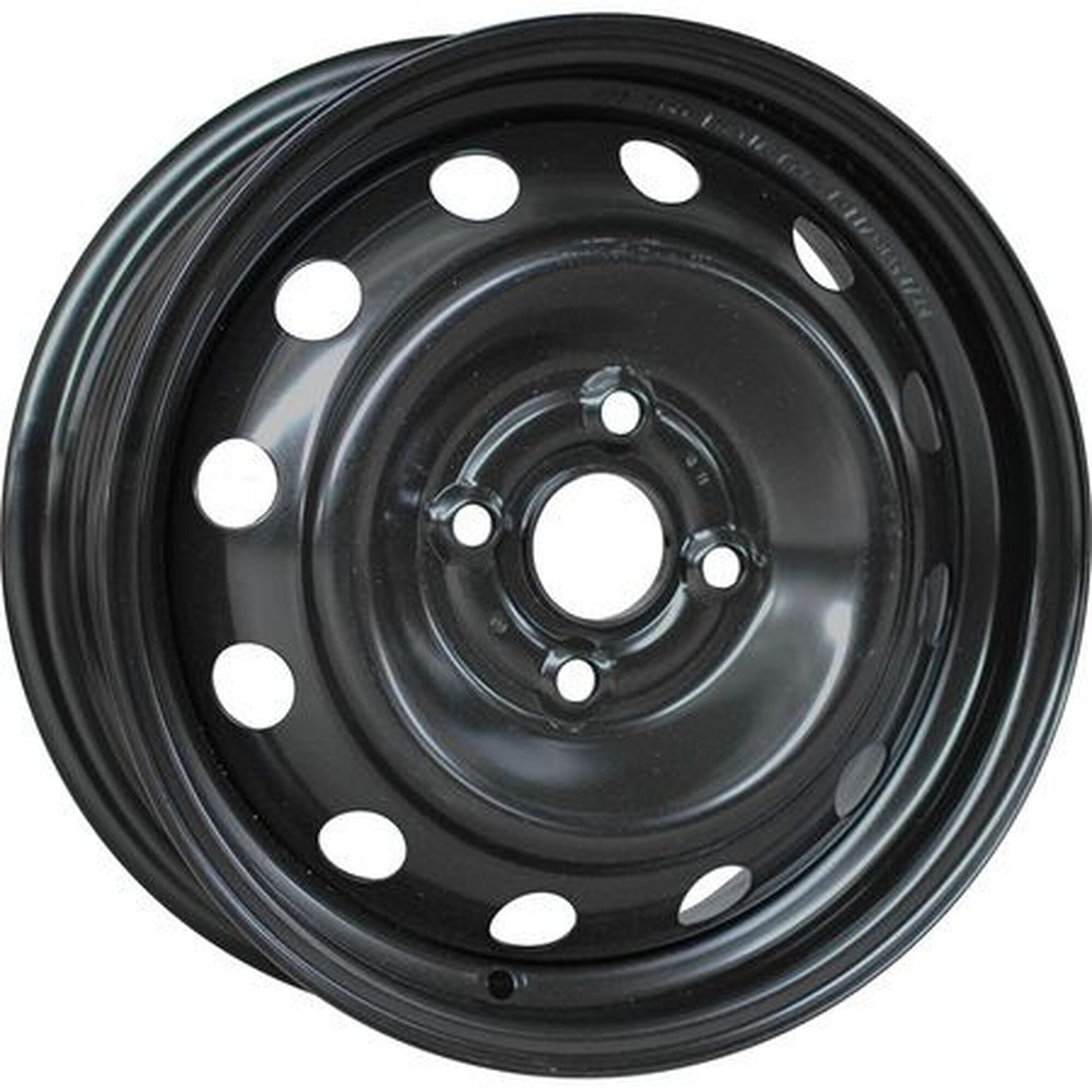 Колесный штампованный диск Magnetto 15010 R15x6 4x100 ET37 CB60.1 Black