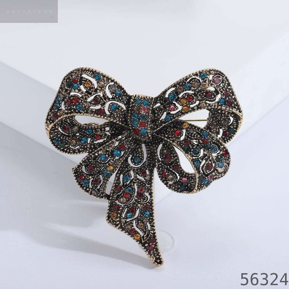 Гидродрель Большой Бант "брошь"22-HDJ-CJ0924