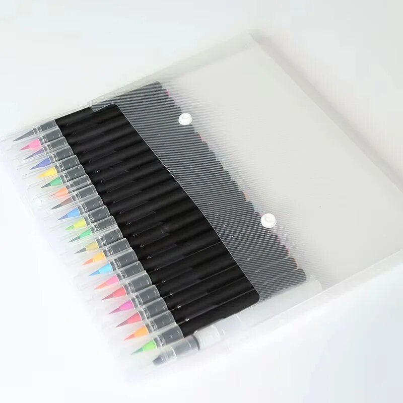 20/48 цветов, акварельные кисти с мягкой головкой, маркеры, ручки для школьных принадлежностей, канцелярские принадлежности, раскраски для рисования, манга, каллиграфия