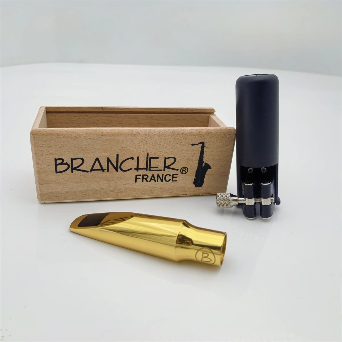 Мундштук для саксофона BRANCHER позолоченный Tenor 9