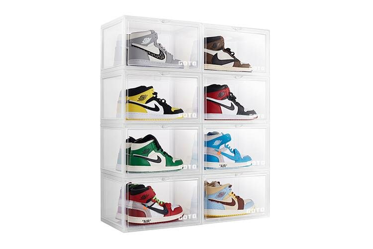 Контейнеры унисекс GOTO Shoebox 4878730 для хранения обуви с крышкой