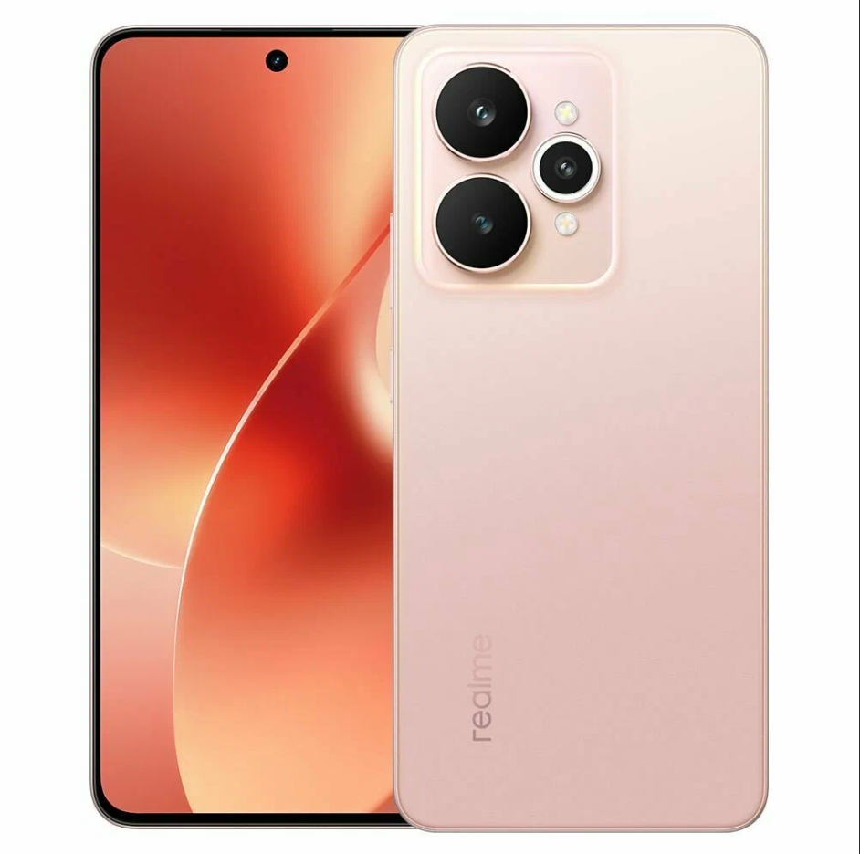 Смартфон realme 15 5G 8/256 ГБ, RU, Dual nano SIM, розовый шелк