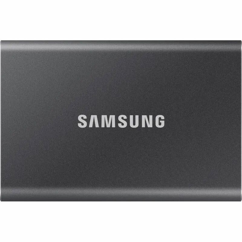 Портативный SSD Samsung T7, 2Tb, Titan Gray (MU-PC2T0T/WW)