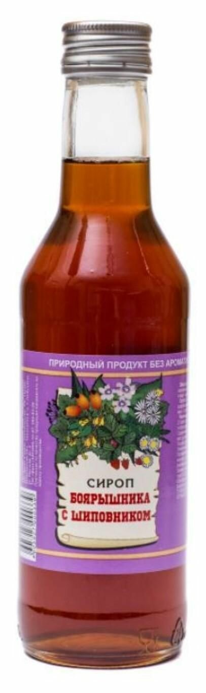 Сироп Биоинвентика "Боярышник с шиповником", на фруктозе, 250 мл