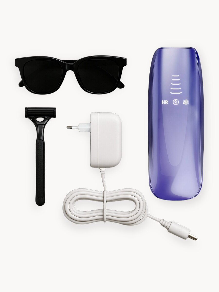 Фотоэпилятор с эффектом охлаждения Evo Beauty, IPL технология, УФ фильтр