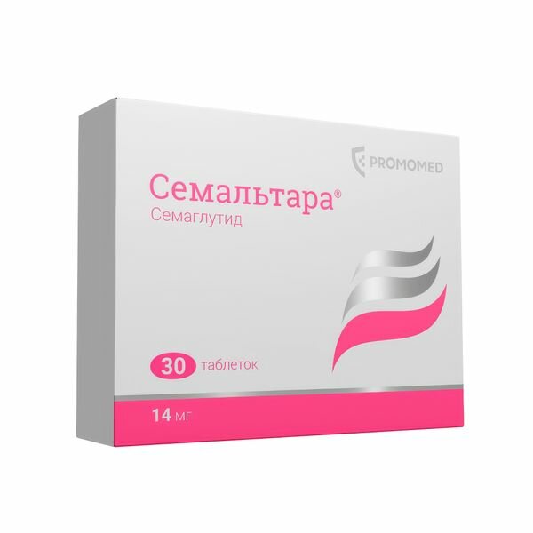 Семальтара таблетки 14мг 30шт