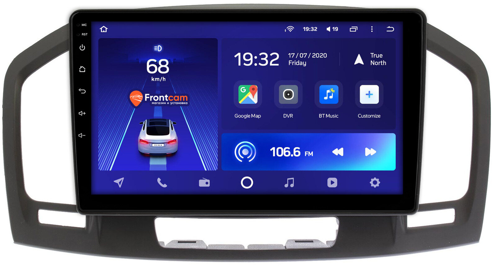 Штатная магнитола Opel Insignia 2008-2013 Teyes CC2L PLUS 2/32 9" RM-9394 Android 8.1 (DSP, IPS, AHD)