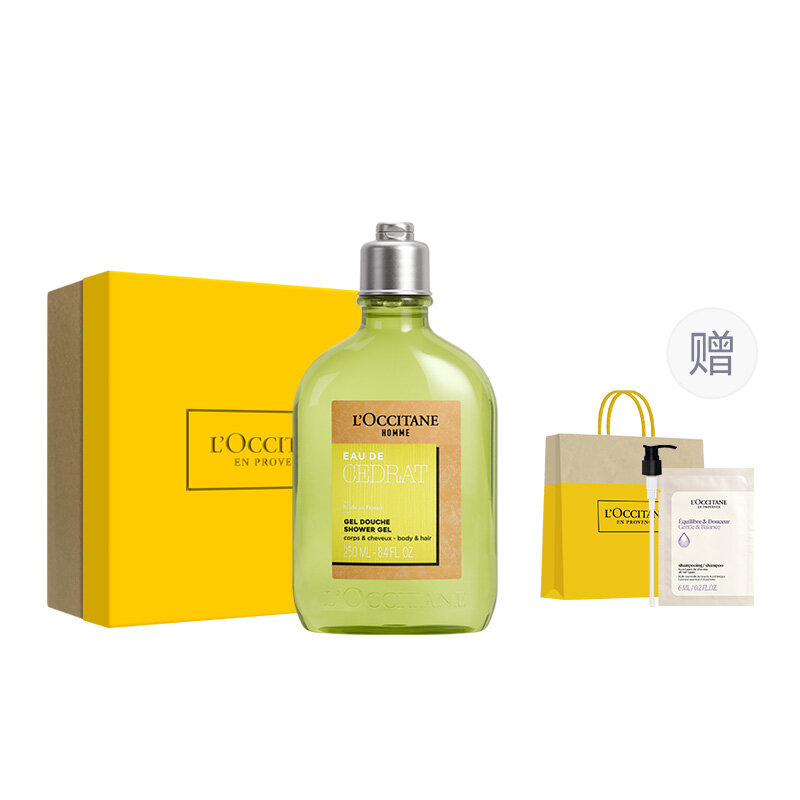 Гель для душа унисекс LOCCITANE Свежая вербена, ароматный увлажняющий, 250мл/500мл/500мл пополнение, 1419202098