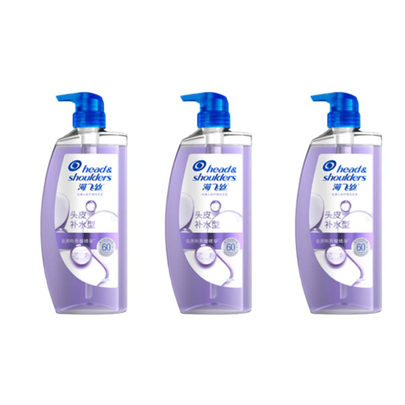 Шампунь унисекс Head & Shoulders 1420057543 от перхоти увлажняющий, 670g*3