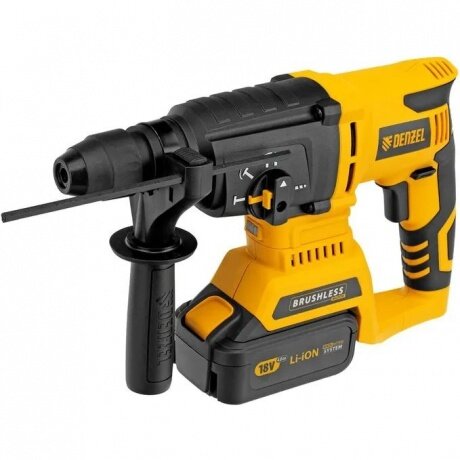 Перфоратор аккумуляторный BLRH-IB-26, Li-Ion, 18 В Denzel