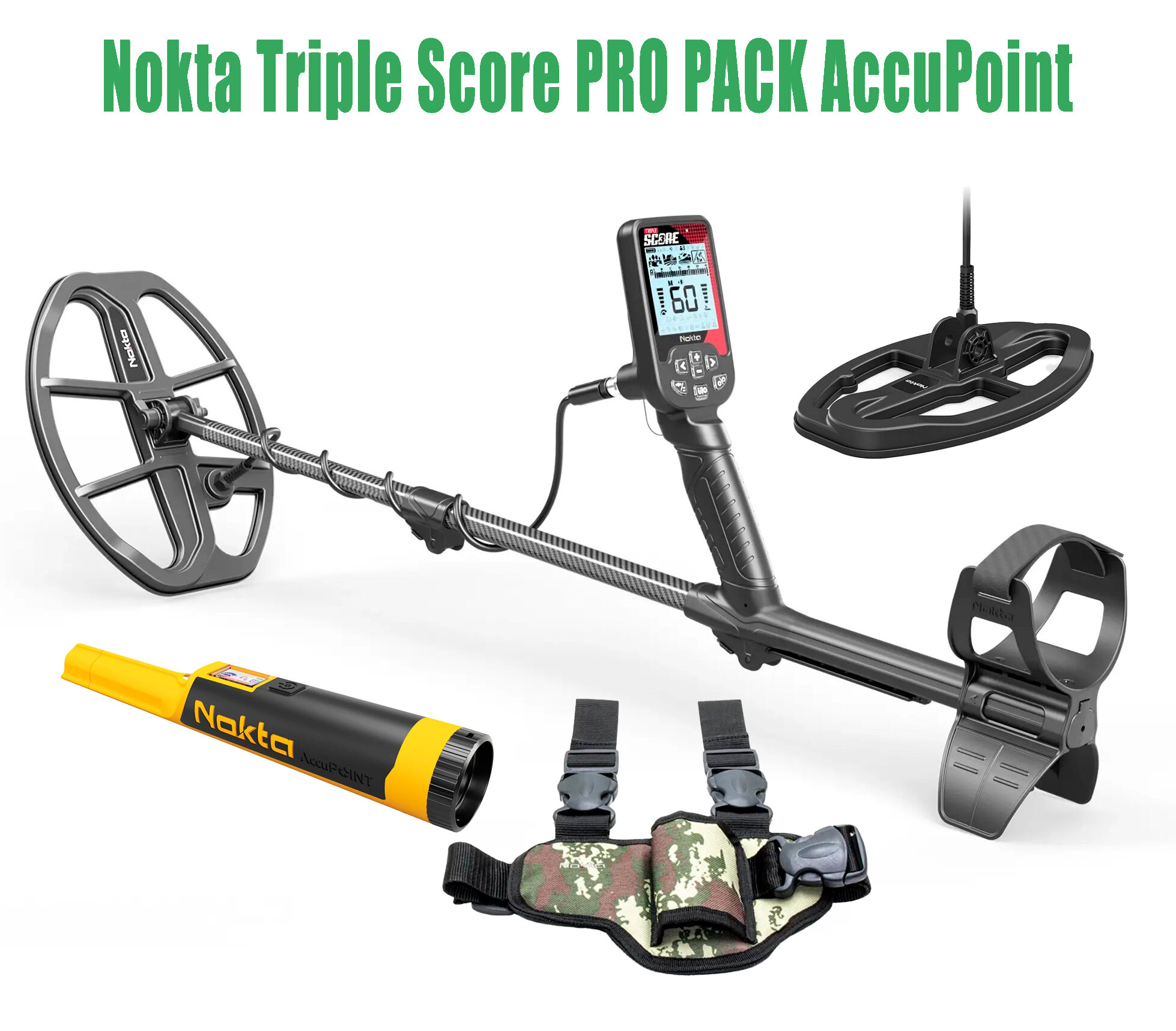 Металлоискатель Nokta Triple Score PRO PACK + Набор Лето 2026