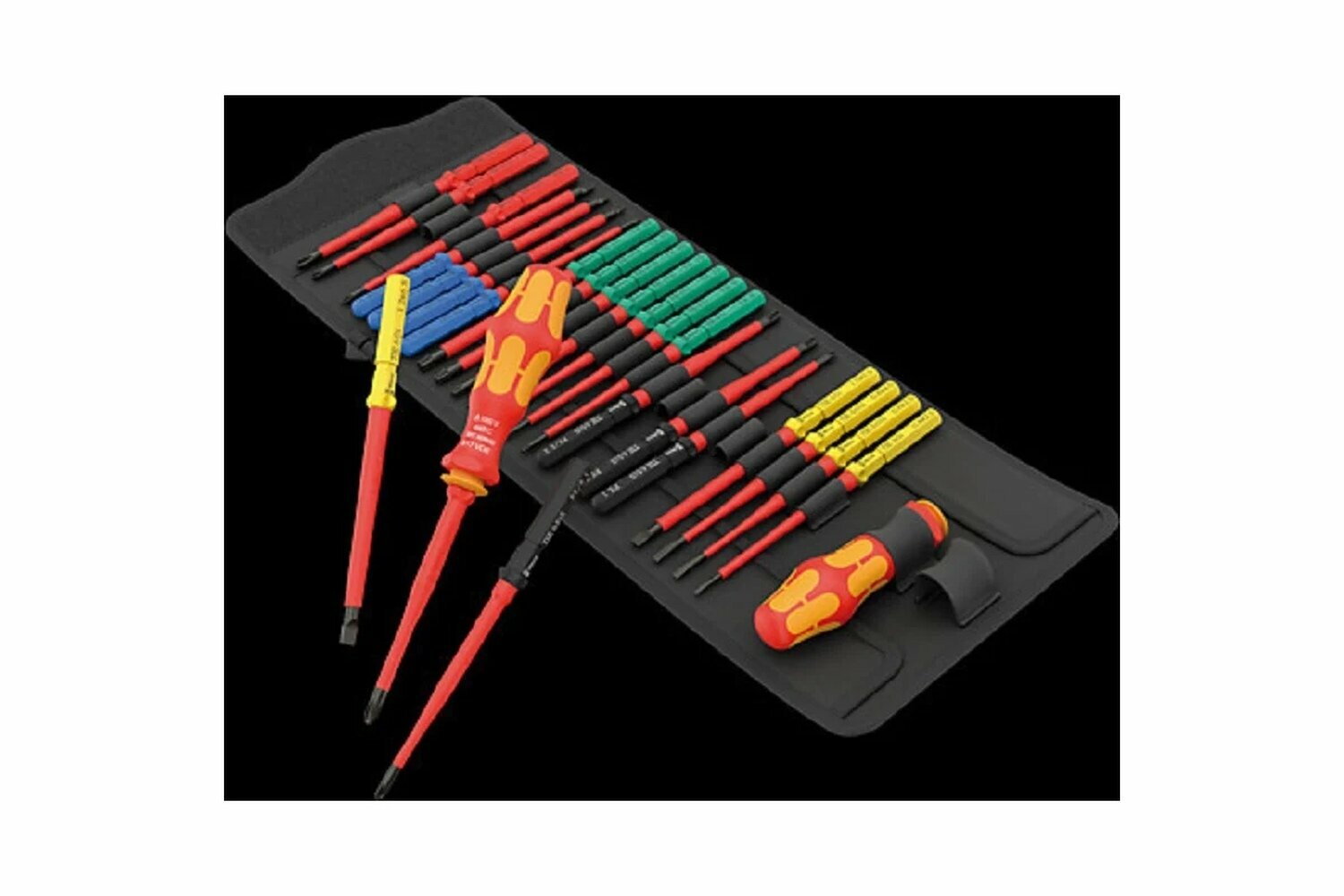 Набор бит с битодержателем WERA WE-006617, Kraftform Kompakt VDE Big Pack 1, 26 пр.