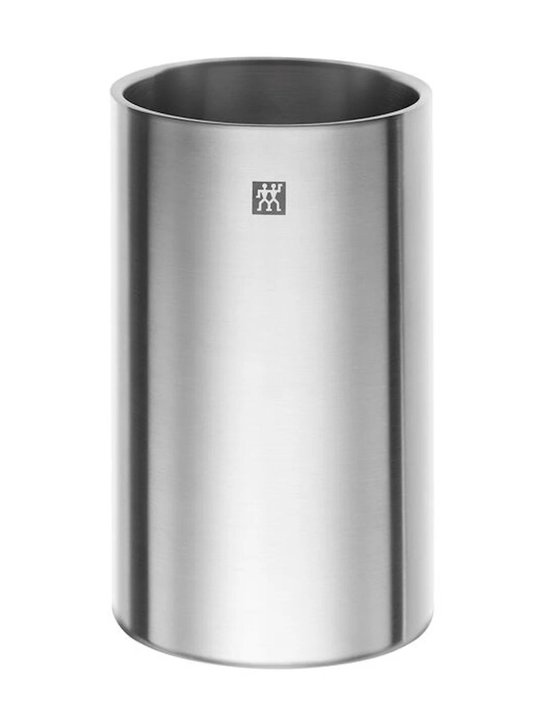 Ведёрко для охлаждения вина 20 см, нержавеющая сталь, серебристое