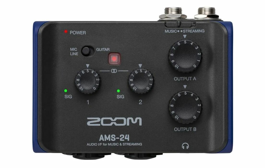 Аудиоинтерфейс Zoom AMS-24