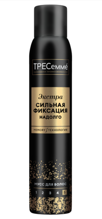 Тресемме Мусс для укладки волос, Экстра сильная фиксация, 200мл