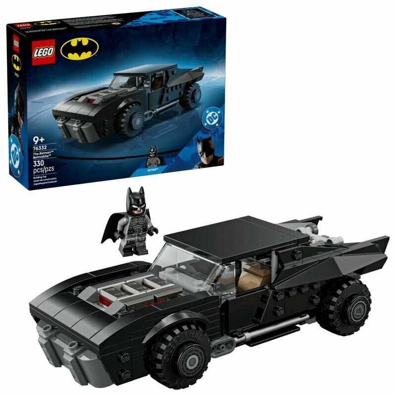 Конструктор LEGO DC BATMAN - Бэтмобиль из фильма Бэтмен, 330 эл. - Лего 76332